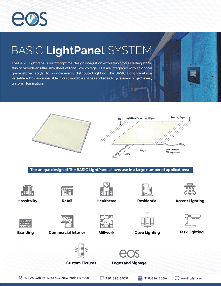 Specification Sheets - EOSLight