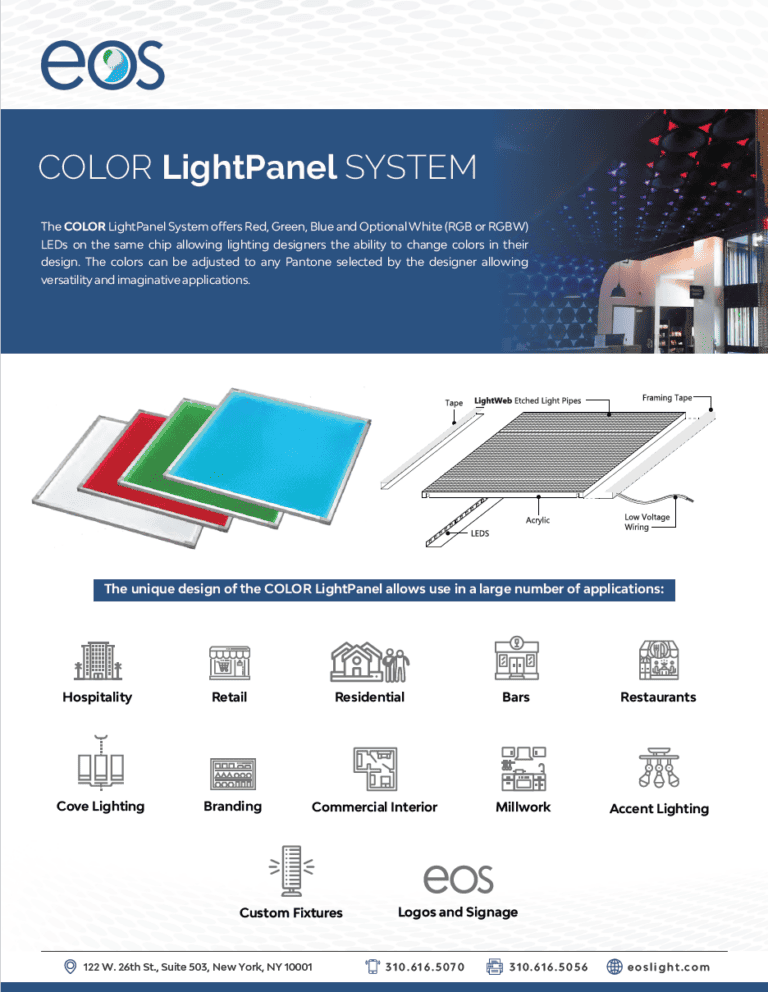 Specification Sheets - EOSLight