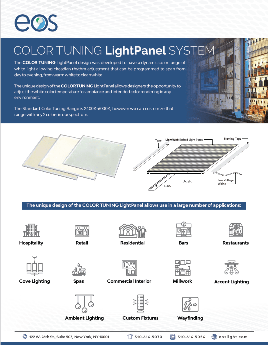 Specification Sheets - EOSLight
