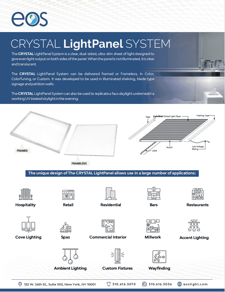 Specification Sheets - EOSLight