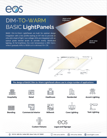 Specification Sheets - EOSLight