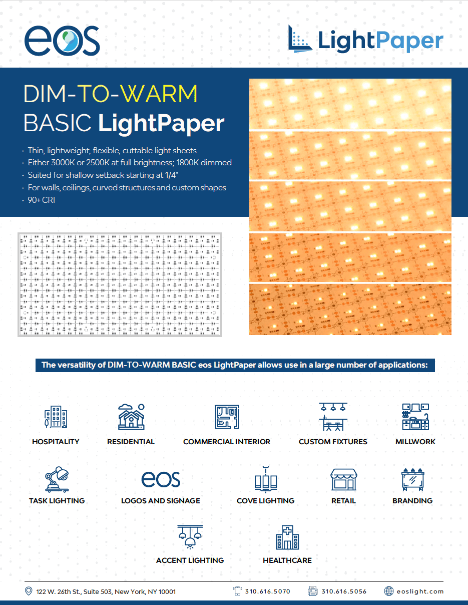 Specification Sheets - EOSLight