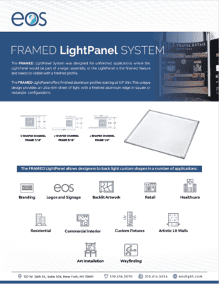 Specification Sheets - EOSLight