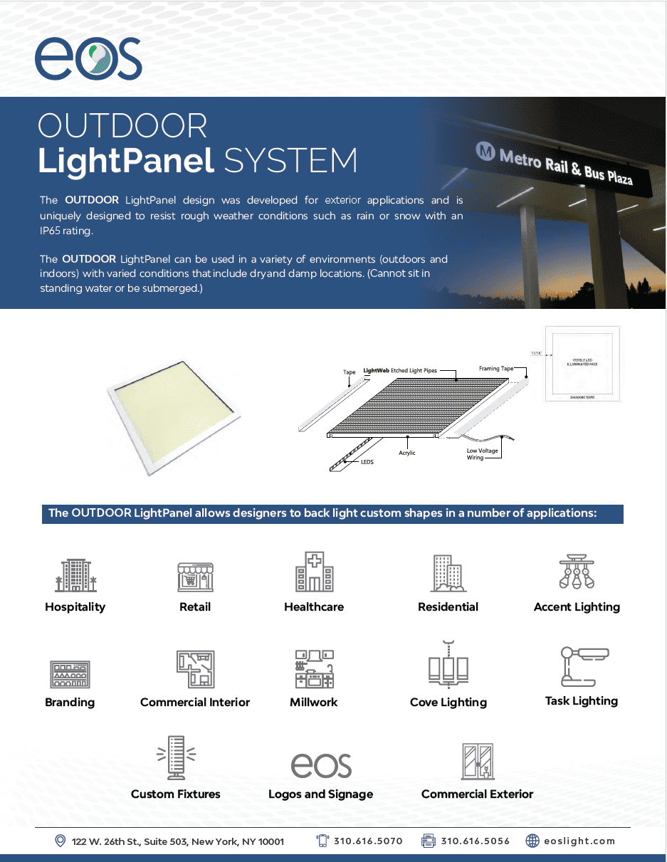 Specification Sheets - EOSLight