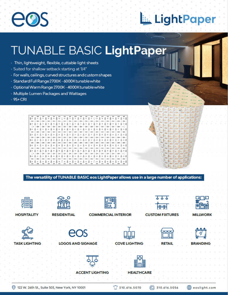 Specification Sheets - EOSLight