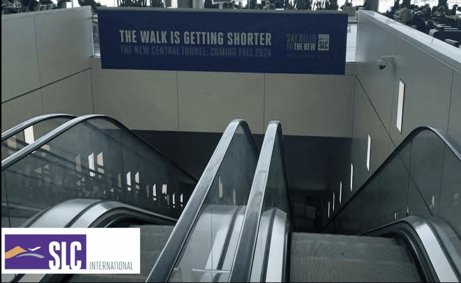 Wall Mounted Cloud Luminaires at SLC Airport - EOSLight